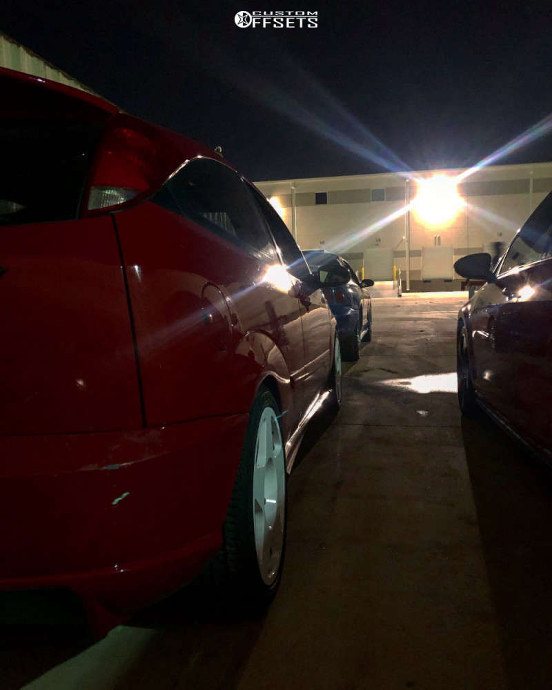 2002 Ford Focus with 17x7.5 42 Fifteen52 Tarmac and 215/45R17 Yokohama ...