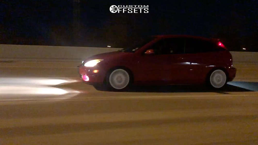 2002 Ford Focus with 17x7.5 42 Fifteen52 Tarmac and 215/45R17 Yokohama ...