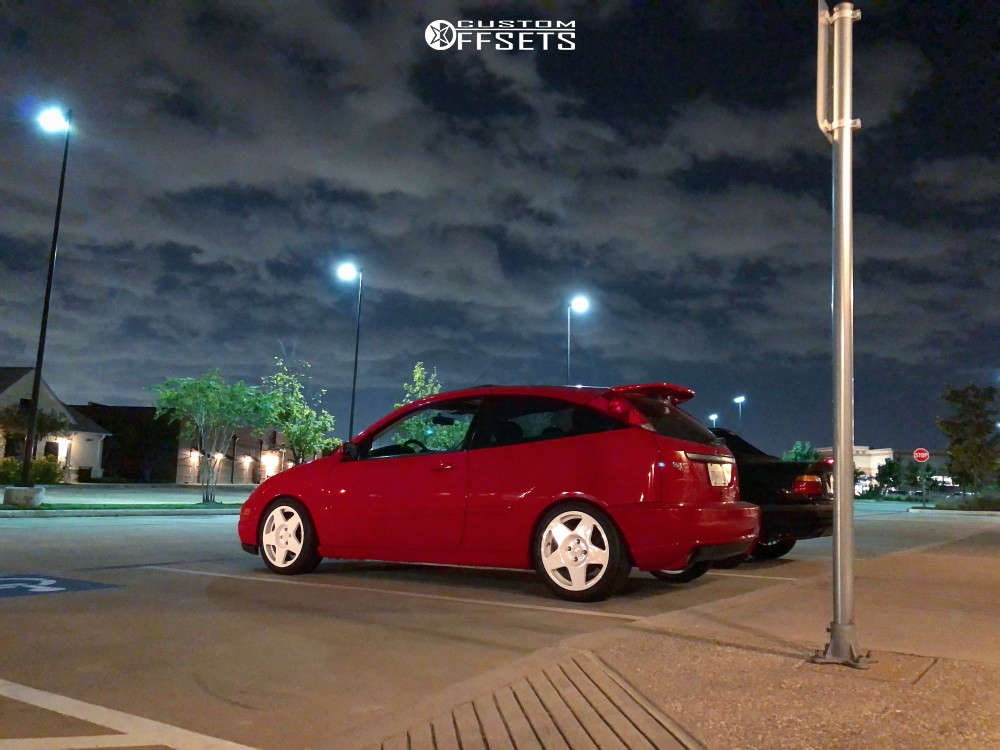 2002 Ford Focus with 17x7.5 42 Fifteen52 Tarmac and 215/45R17 Yokohama ...