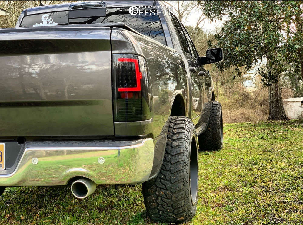 2016 Ram 1500 with 20x12 -51 Vision Rocker and 33/12.5R20 Maxtrek Mud ...