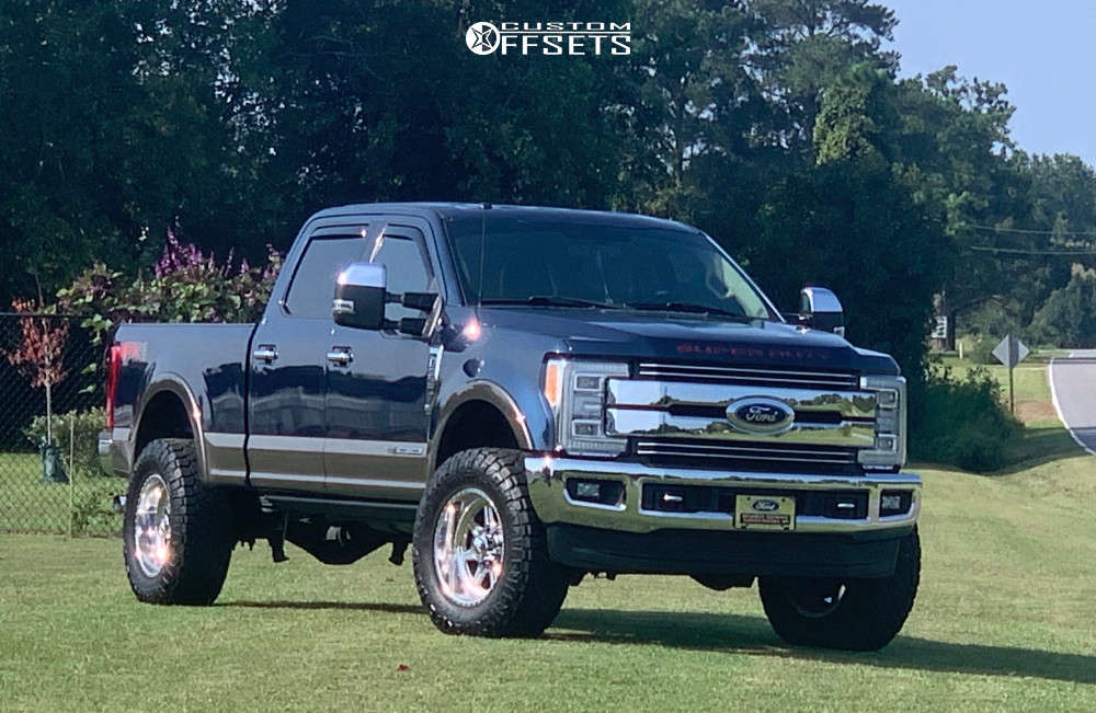 2017 Ford F-350 Super Duty with 20x10 -25 American Force Legend Ss and ...