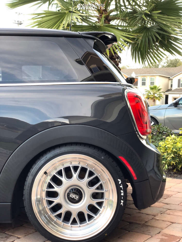 2014 Mini Cooper with 17x8.5 20 ESM 002r and 195/40R17 Achilles Atr-k ...