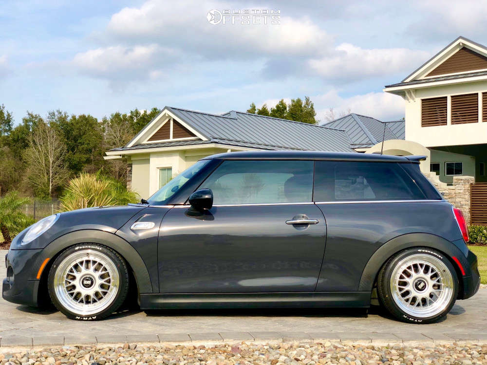 2014 Mini Cooper with 17x8.5 20 ESM 002r and 195/40R17 Achilles Atr-k ...