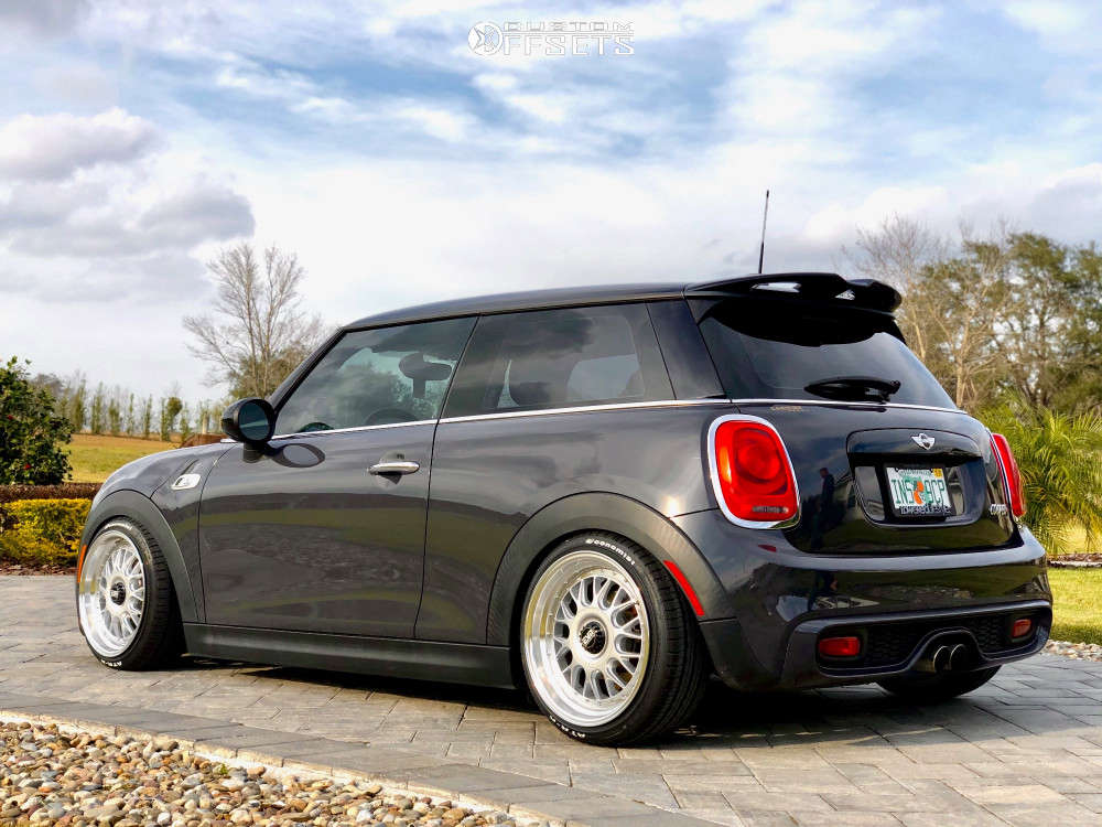 2014 Mini Cooper with 17x8.5 20 ESM 002r and 195/40R17 Achilles Atr-k ...