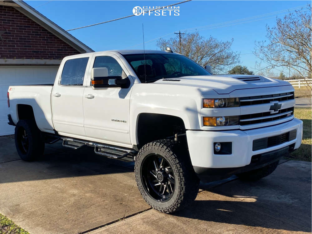 2019 Chevrolet Silverado 2500 HD with 22x10 -25 Gear Off-Road Hacksaw ...