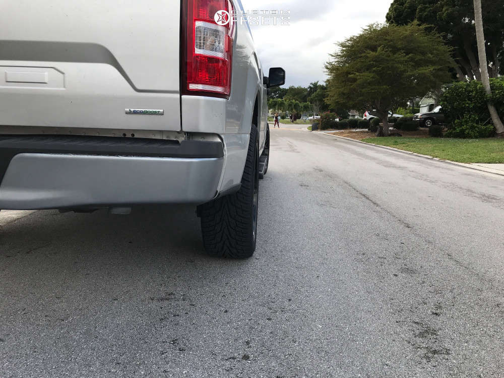 2018 Ford F-150 with 22x9.5 27 Verde Duo and 275/45R22 Hankook Ventus ...