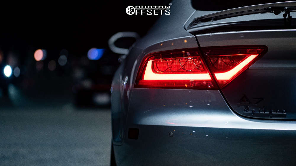 2012 Audi A7 Quattro with 20x8.5 35 Mazzi Profile and 275/35R20 ...