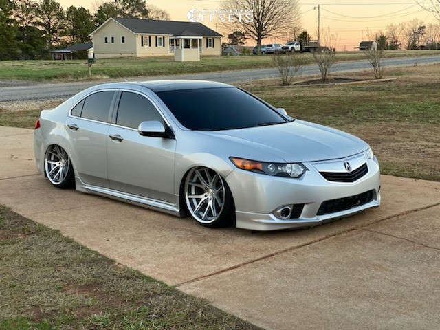 2013 Acura TSX with 20x10.5 38 Ferrada FR2 and 245/30R20 Achilles Atr ...
