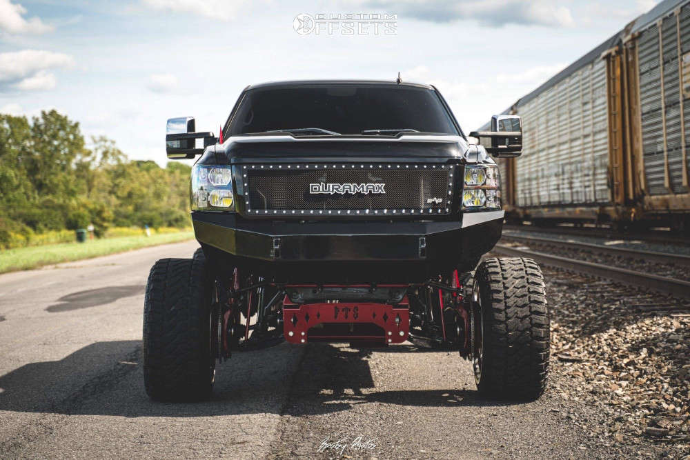 2013 Chevrolet Silverado 3500 HD with 26x16 -103 Specialty Forged Sf023 ...