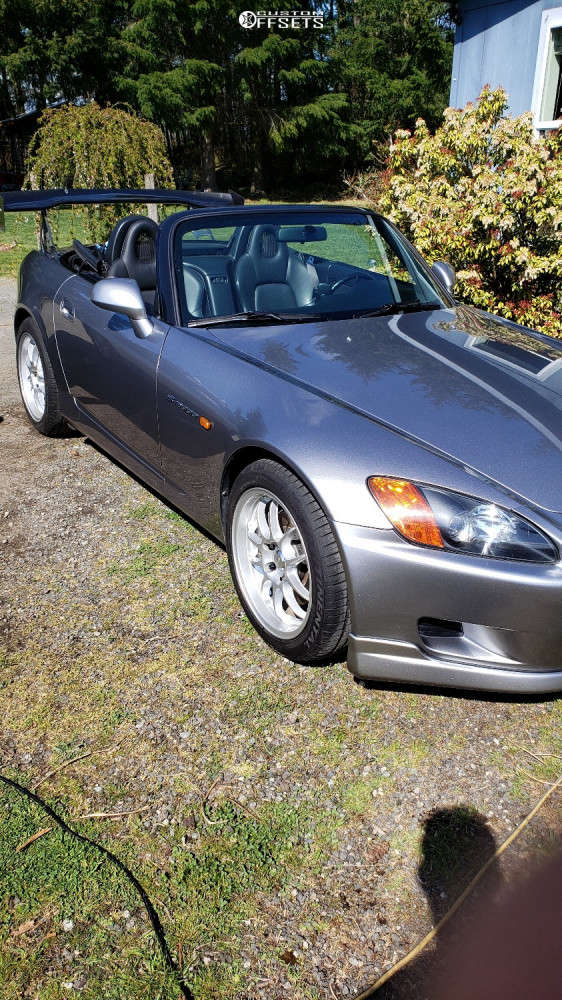 2003 Honda S2000 with 17x9 60 Enkei Pf01 and 255/40R17 Continental ...