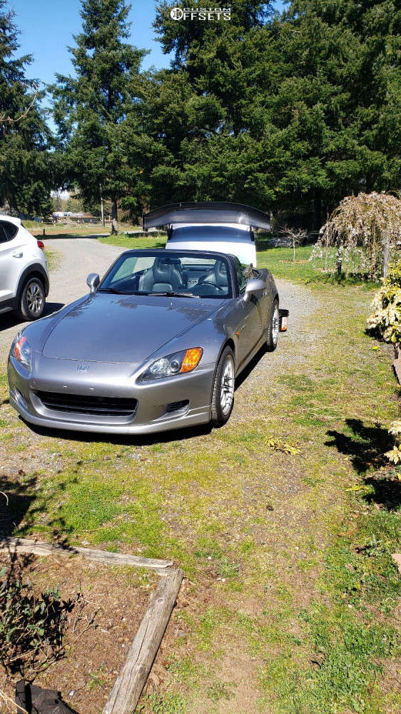2003 Honda S2000 with 17x9 60 Enkei Pf01 and 255/40R17 Continental ...