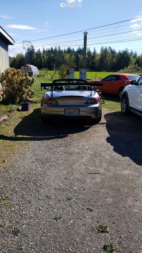 2003 Honda S2000 with 17x9 60 Enkei Pf01 and 255/40R17 Continental ...