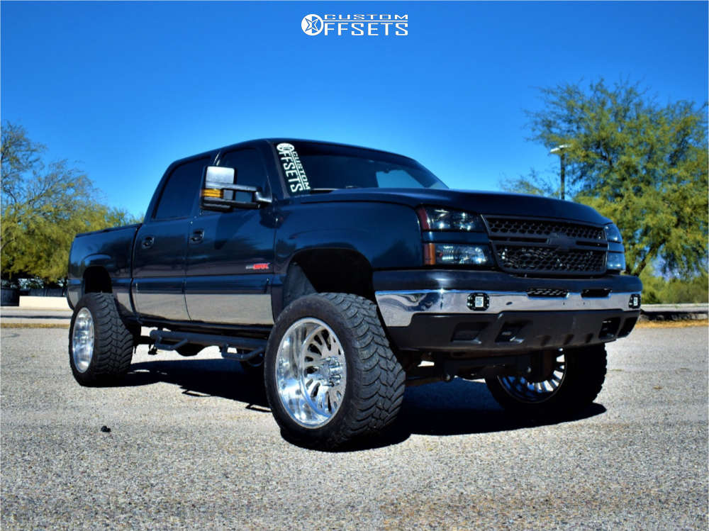 2006 Chevrolet Silverado 1500 with 22x12 -44 Stealth Forged Alpha and ...