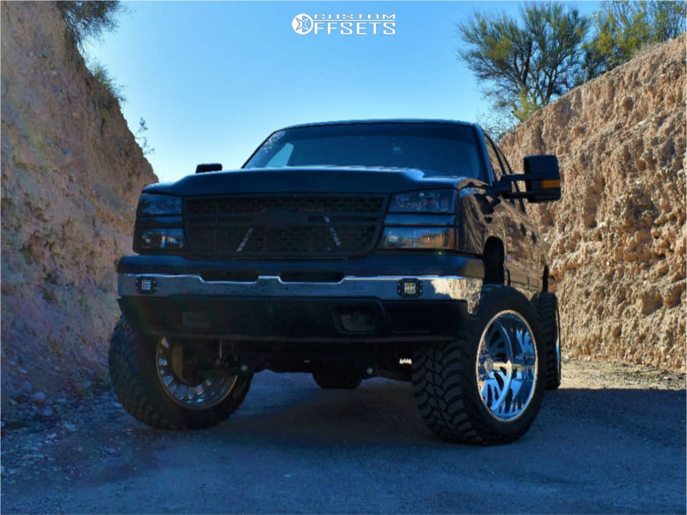 2006 Chevrolet Silverado 1500 with 22x12 -44 Stealth Forged Alpha and ...