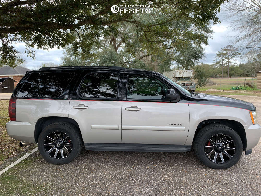 2007 Chevrolet Tahoe with 20x9 0 Fuel Contra and 275/60R20 Hankook ...
