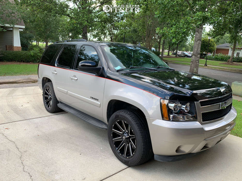 2007 Chevrolet Tahoe with 20x9 0 Fuel Contra and 275/60R20 Hankook ...