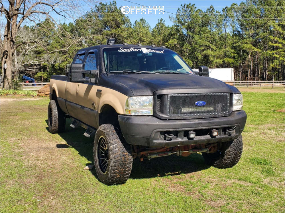 2002 Ford F-350 Super Duty with 20x10 -25 Motiv Offroad Mutant and 35/ ...