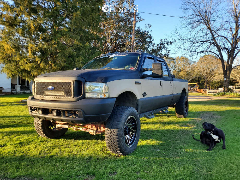 2002 Ford F-350 Super Duty with 20x10 -25 Motiv Offroad Mutant and 35/ ...