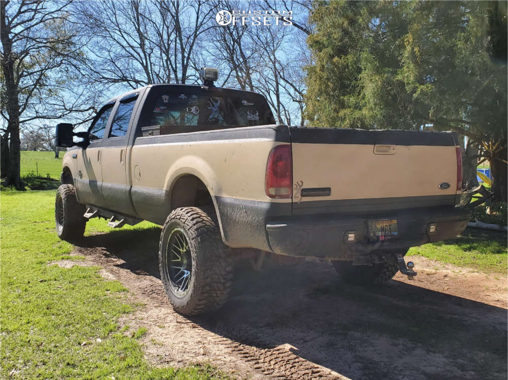 2002 Ford F-350 Super Duty with 20x10 -25 Motiv Offroad Mutant and 35/ ...