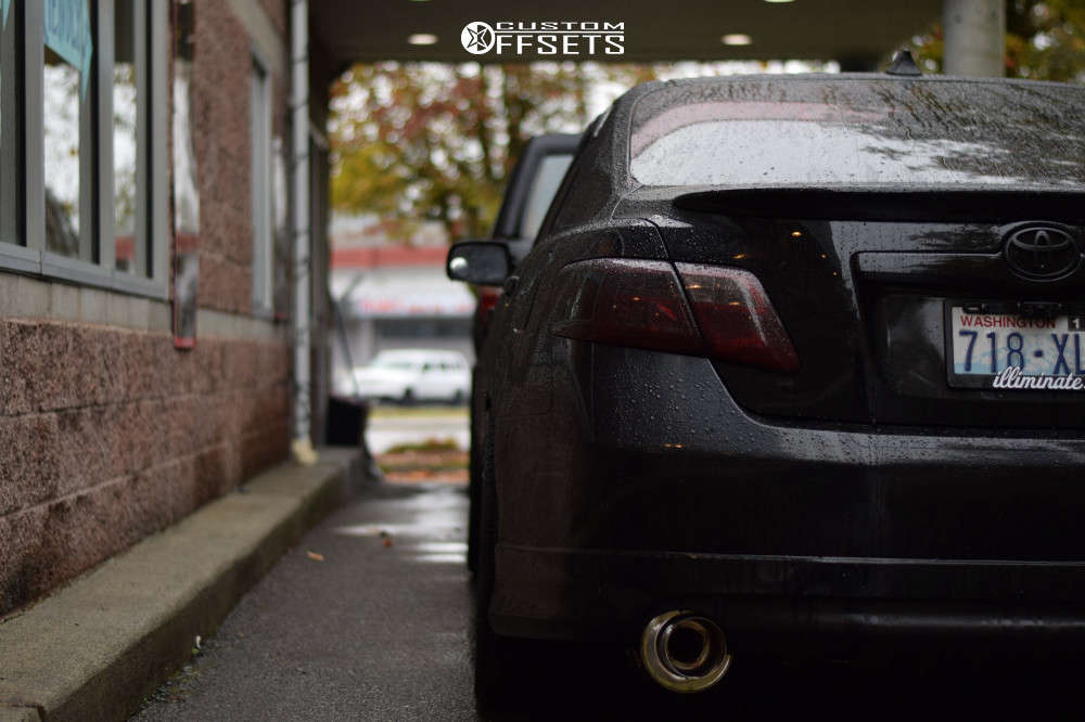 2008 Toyota Camry with 19x8 35 TSW Nurburgring and 235/35R19 Goodyear ...