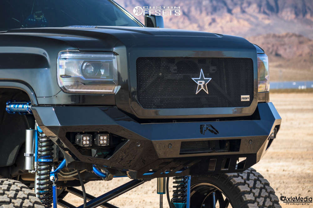 2015 GMC Sierra 2500 HD with 28x14 -76 RBP Forged Atomic and 40/15.5R28 ...