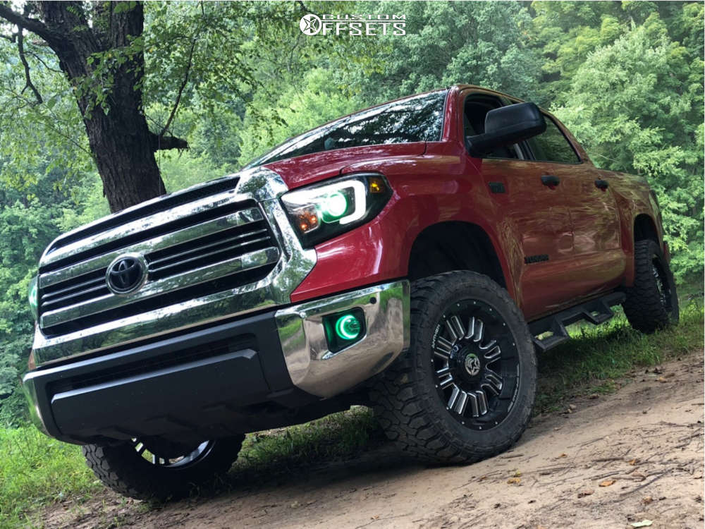 2017 Toyota Tundra with 20x9 18 Anthem Off-Road Enforcer and 35/12.5R20 ...