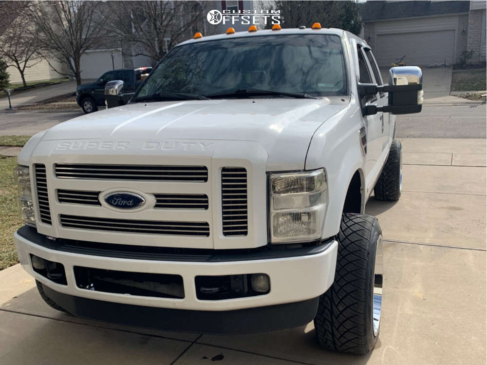 2008 Ford F-350 Super Duty with 22x12 -51 ARKON OFF-ROAD Caesar and 305 ...