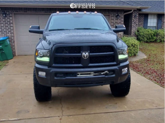 2018 Ram 2500 with 17x9 0 Raceline Shift and 37/13.5R17 Nitto Ridge ...