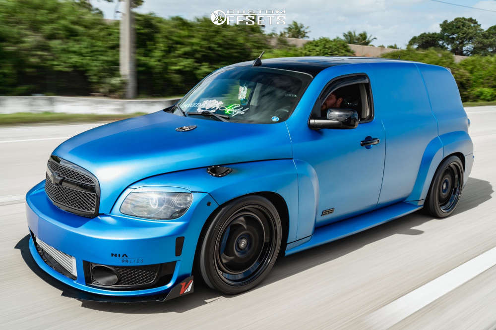 2009 Chevrolet HHR with 18x9 33 CCW Lm20 and 255/35R18 Nitto Nt555 and ...