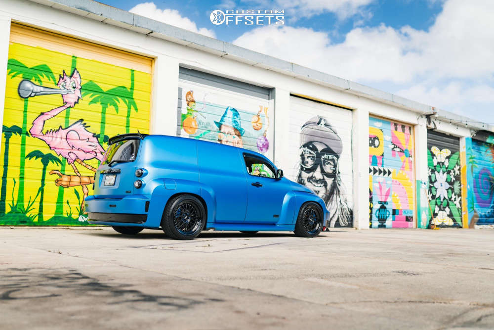 2009 Chevrolet HHR with 18x9 33 CCW Lm20 and 255/35R18 Nitto Nt555 and ...