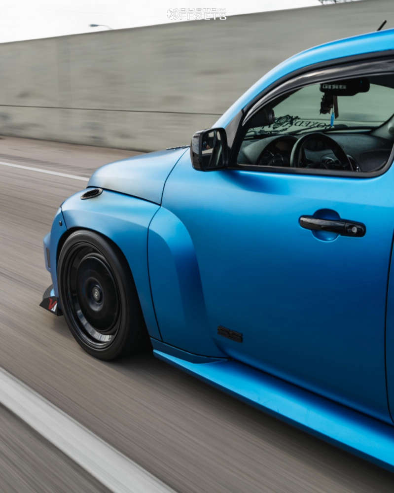 2009 Chevrolet HHR with 18x9 33 CCW Lm20 and 255/35R18 Nitto Nt555 and ...