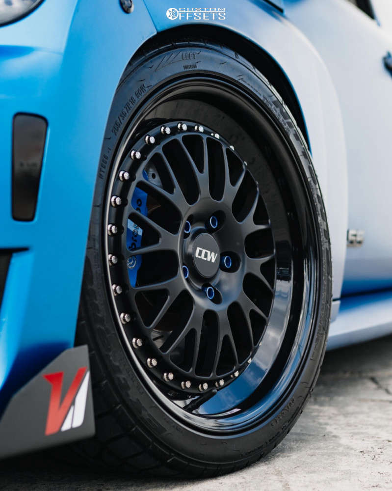 2009 Chevrolet HHR with 18x9 33 CCW Lm20 and 255/35R18 Nitto Nt555 and ...