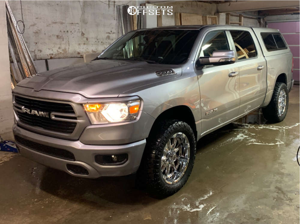2020 Ram 1500 with 20x9 -12 XD Badlands and 305/50R20 Nitto Ridge ...