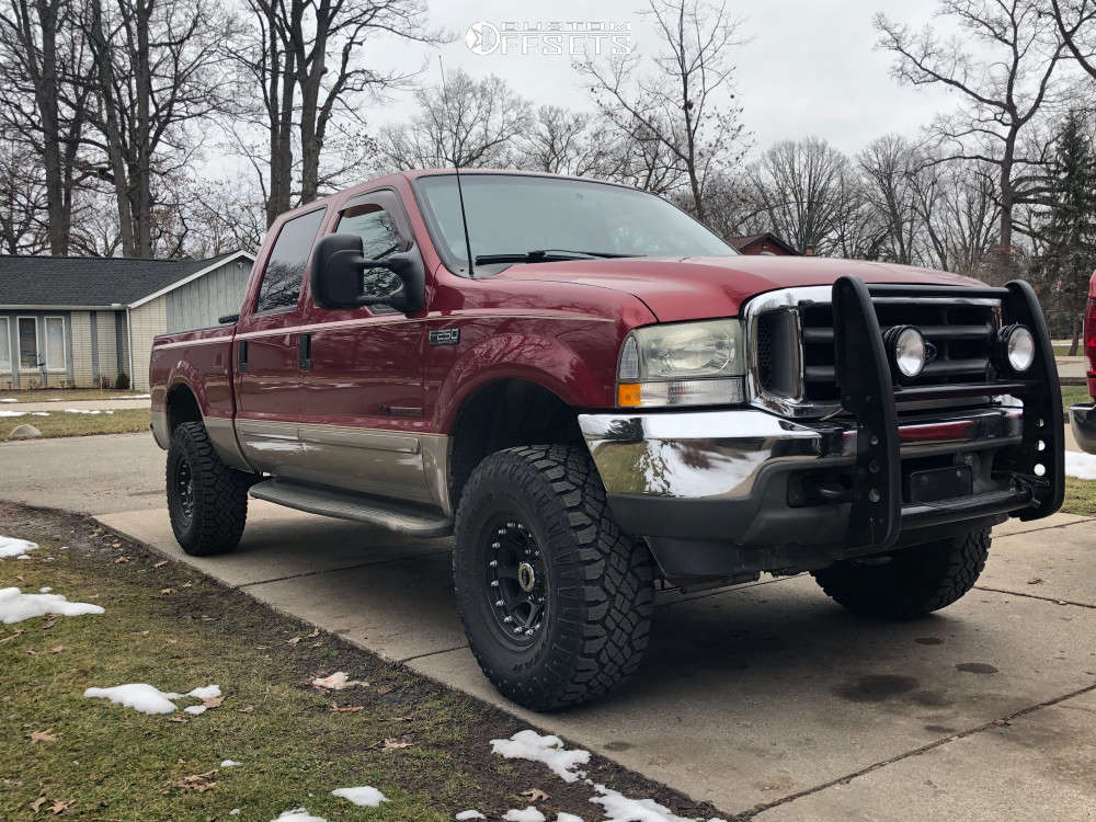 2002 Ford F-250 Super Duty with 16x9 -12 XD Addict and 315/75R16 ...