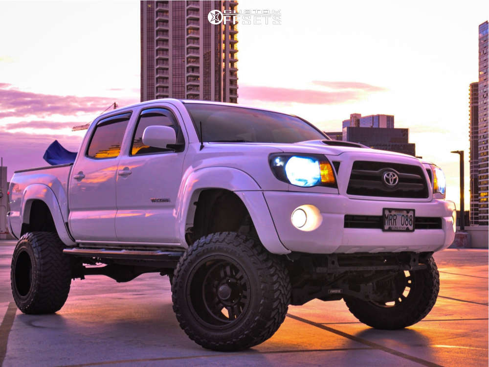 2008 Toyota Tacoma with 18x12 -44 Alloy Ion Terminator and 33/12.5R18 ...