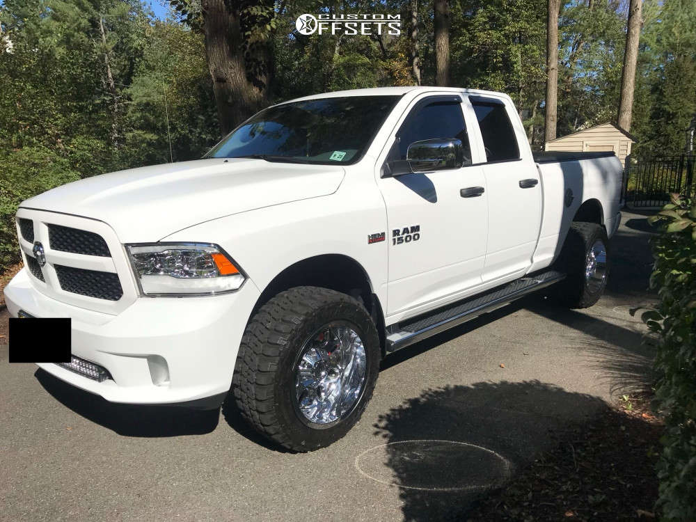 2018 Ram 1500 with 20x12 -44 RBP Forged Atomic and 33/12.5R20 Federal ...