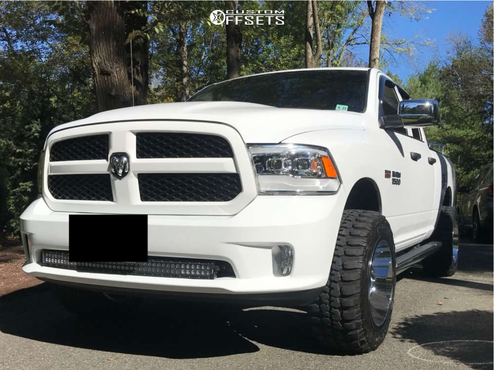 2018 Ram 1500 with 20x12 -44 RBP Forged Atomic and 33/12.5R20 Federal ...
