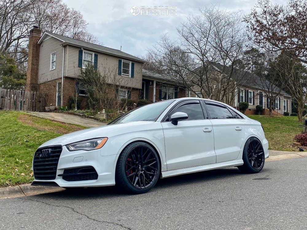 2016 Audi S3 with 19x9.5 35 Niche Gamma and 245/35R19 Ohtsu Fp8000 and ...