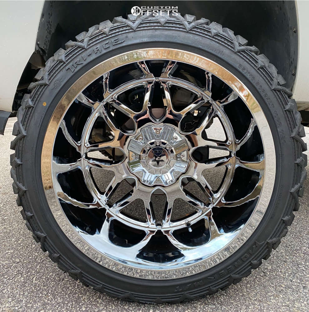 2007 Chevrolet Avalanche with 24x14 -76 RBP Atomic and 35/13.5R24 Tri ...