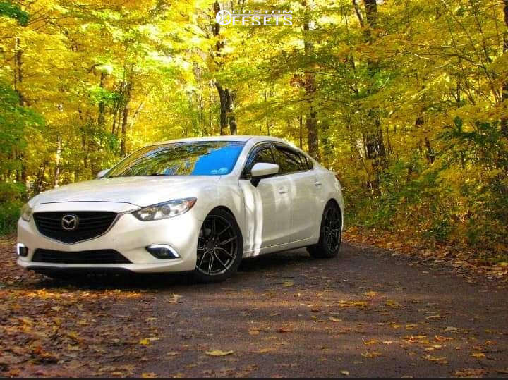 2016 Mazda 6 with 19x8.5 40 XXR 559 and 245/40R19 BFGoodrich G-force ...