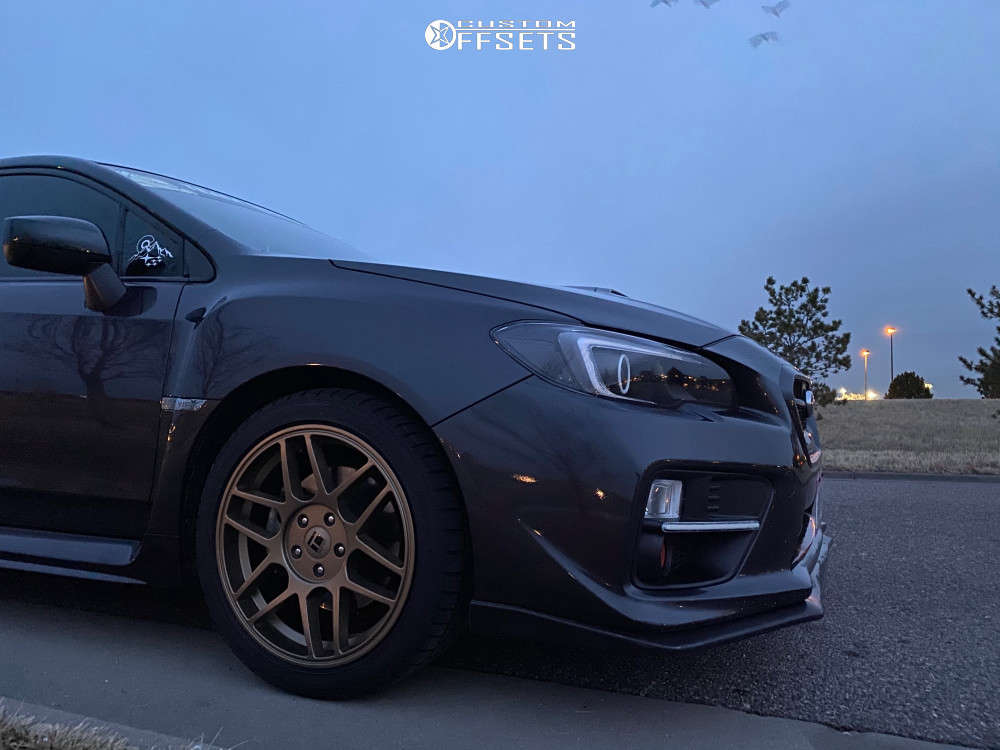 2016 Subaru WRX Tucked Stock | Custom Offsets