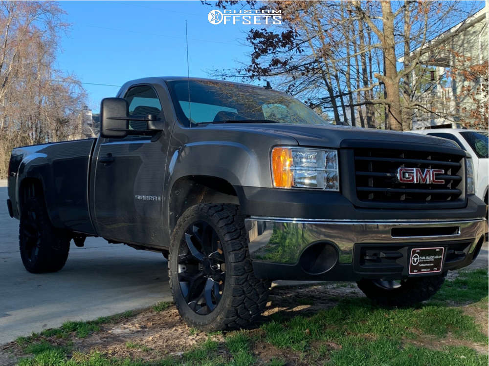 2010 GMC Sierra 1500 with 22x9 24 OE Performance 176 and 33/12.5R22 ...