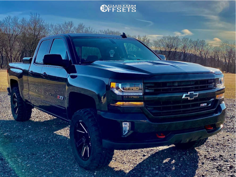 2016 Chevrolet Silverado 1500 with 20x9 -1 ARKON OFF-ROAD Lincoln and ...