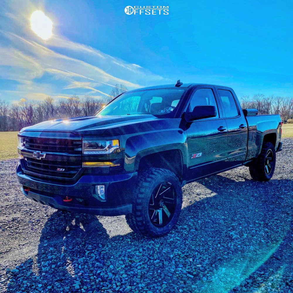 2016 Chevrolet Silverado 1500 with 20x9 -1 ARKON OFF-ROAD Lincoln and ...