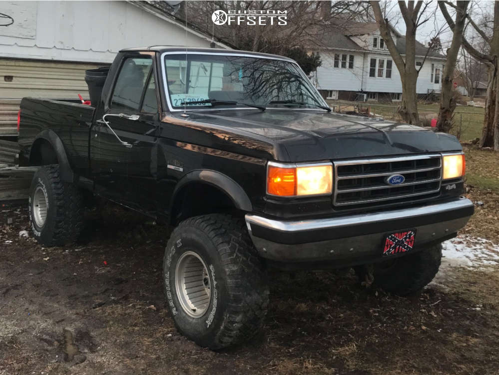 1990 Ford F-150 with 15x10 -55 Centerline Convo Pro and 35/12.5R15 Dick ...
