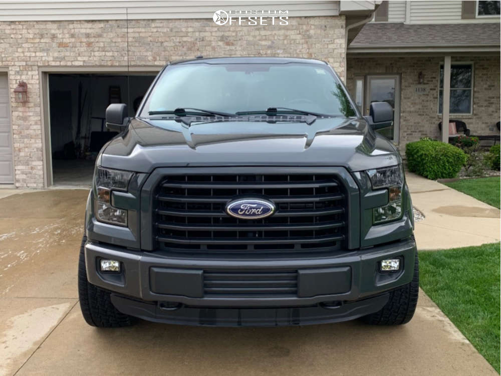 2016 Ford F-150 with 20x10 -19 Tuff T1a and 305/50R20 Cooper Discoverer ...