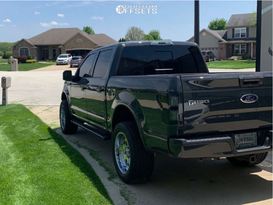 2016 Ford F-150 with 20x10 -19 Tuff T1a and 305/50R20 Cooper Discoverer ...