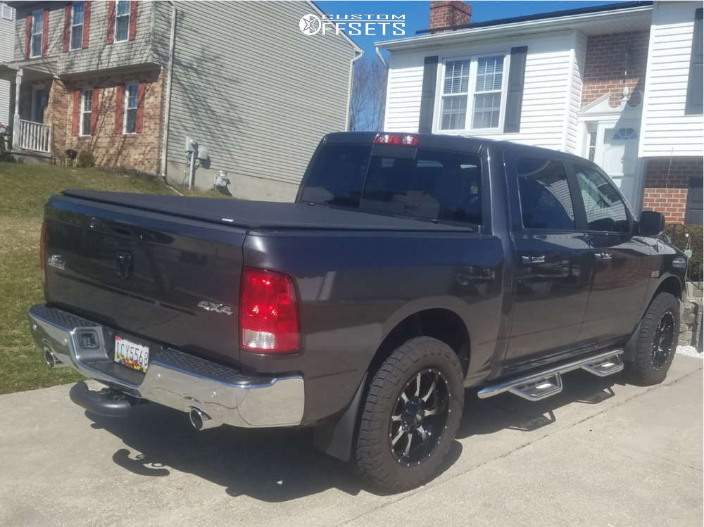 2017 Ram 1500 with 20x9 0 Moto Metal MO970 and 275/65R20 Cooper ...