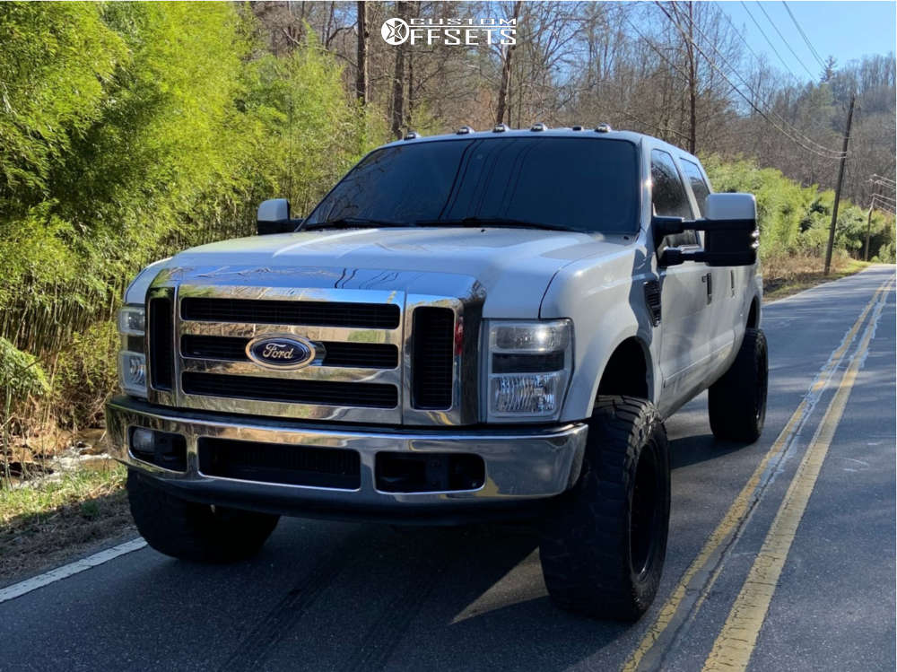 2008 Ford F-250 Super Duty with 20x10 -24 BMF Novakane and 35/13.5R20 ...
