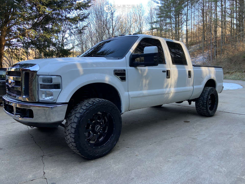 2008 Ford F-250 Super Duty with 20x10 -24 BMF Novakane and 35/13.5R20 ...